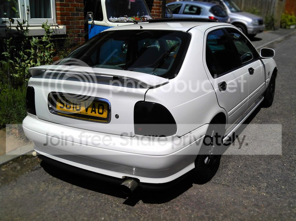 My White Rover 400 pics, polished! | MG-Rover.org Forums
