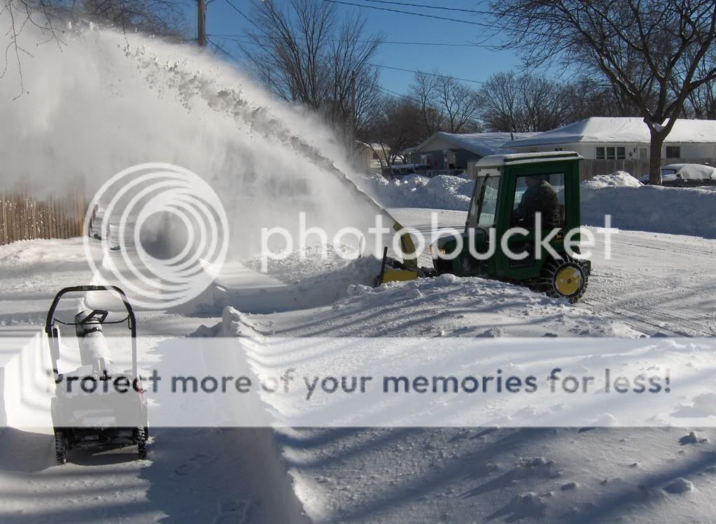 JD 54" Snowblower Chute rotator modification | Page 2 | My Tractor Forum